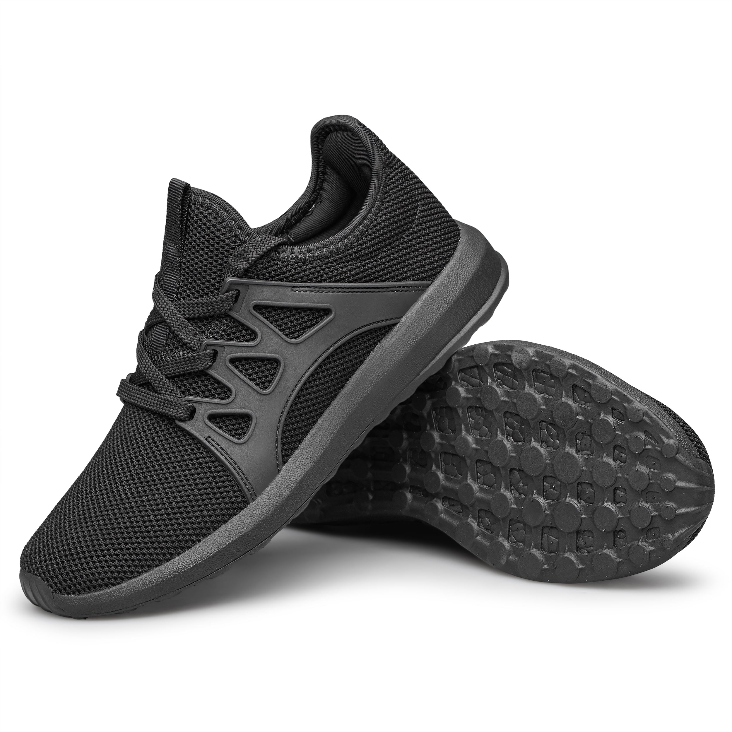 Womens Walking Shoes Non Slip Mesh Sneakers Slip On Sport Running Shoes ...
