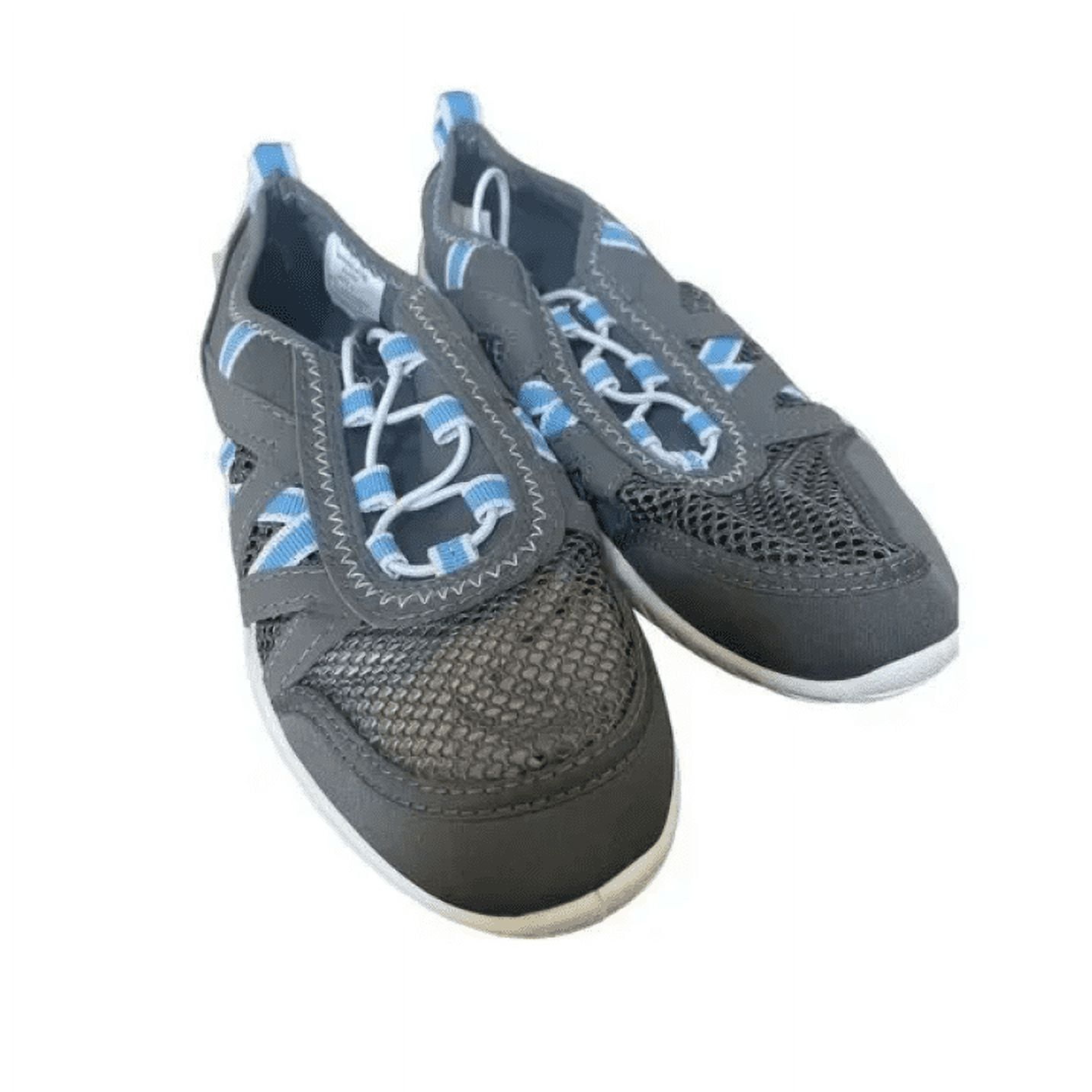 Womens Wave Zone Skimmer Water Shoe Gray/Blue 11M - Walmart.com