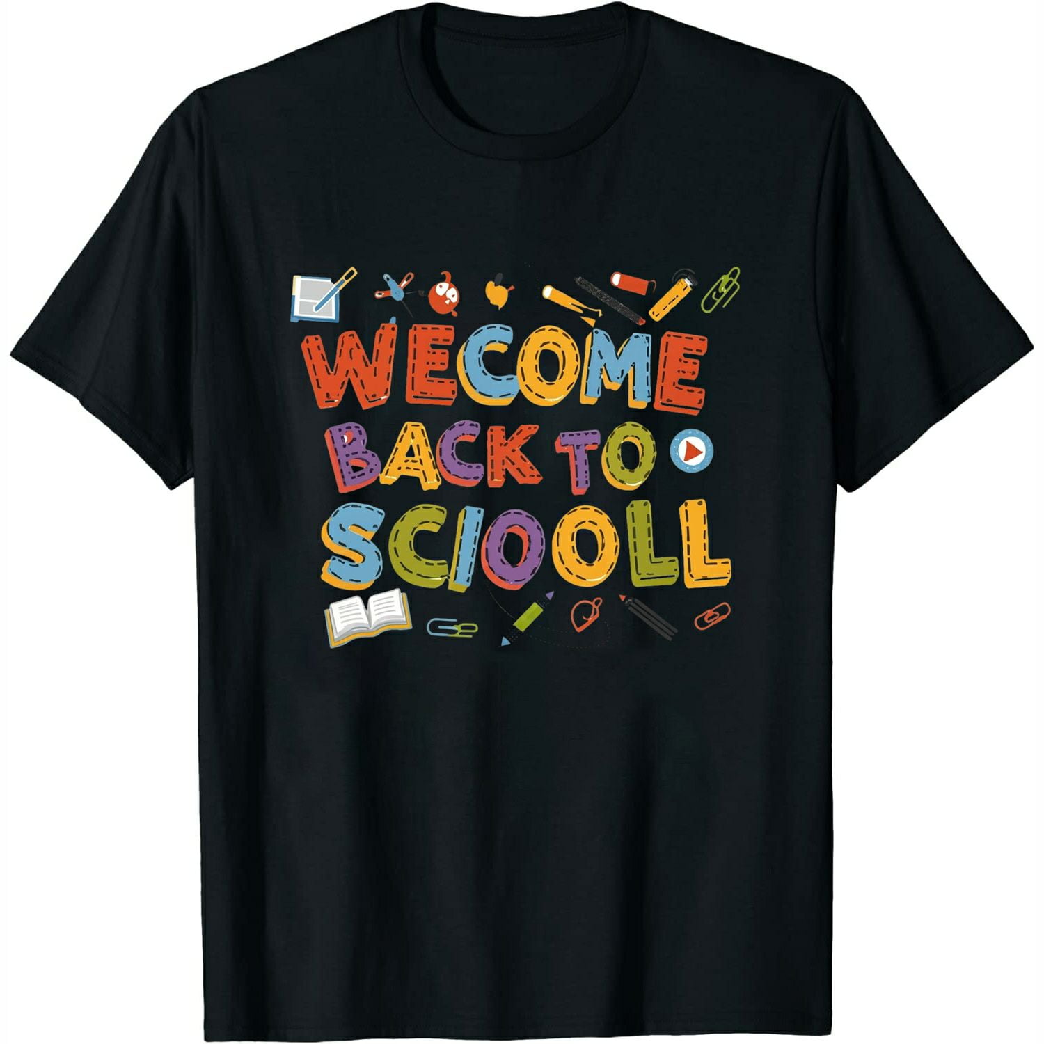 Womens Welcome Back To School First Day of School Teacher Vintage T ...