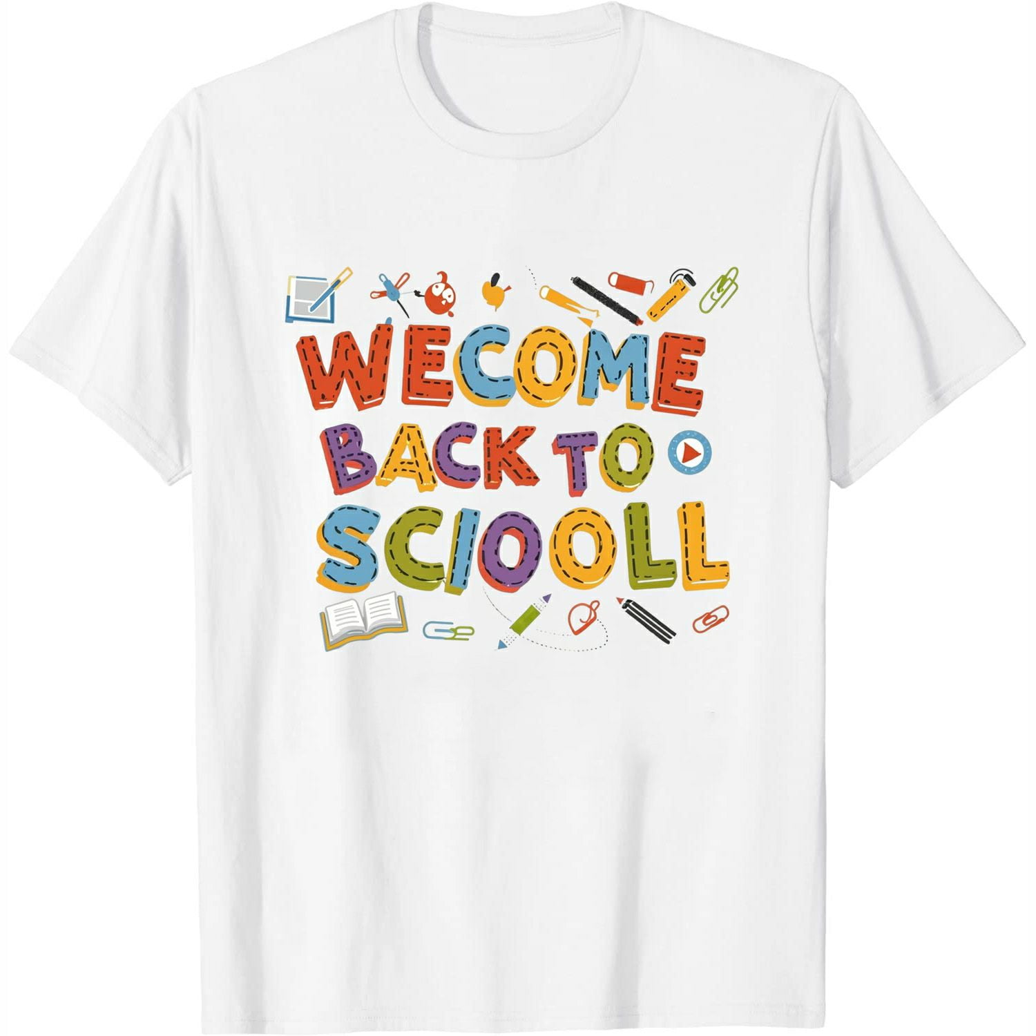 Womens Welcome Back To School First Day of School Teacher Vintage T ...