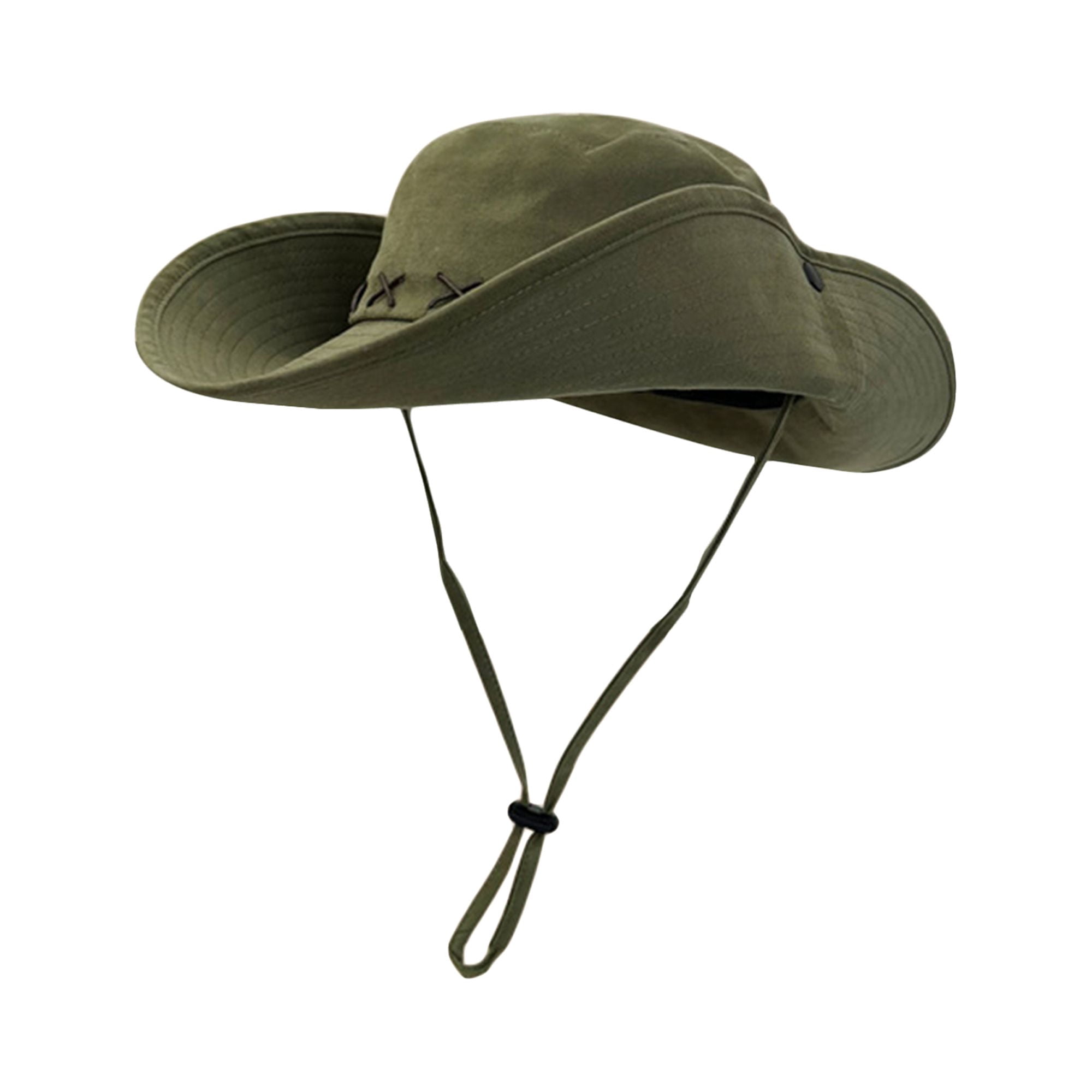 Womens Western Cowboy Hat Wide Brim Beach Sun Hat Packable Summer ...