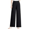 Womens Wide Leg Pants For Ella Flow Soft Pull On Drape For Senior Over ...