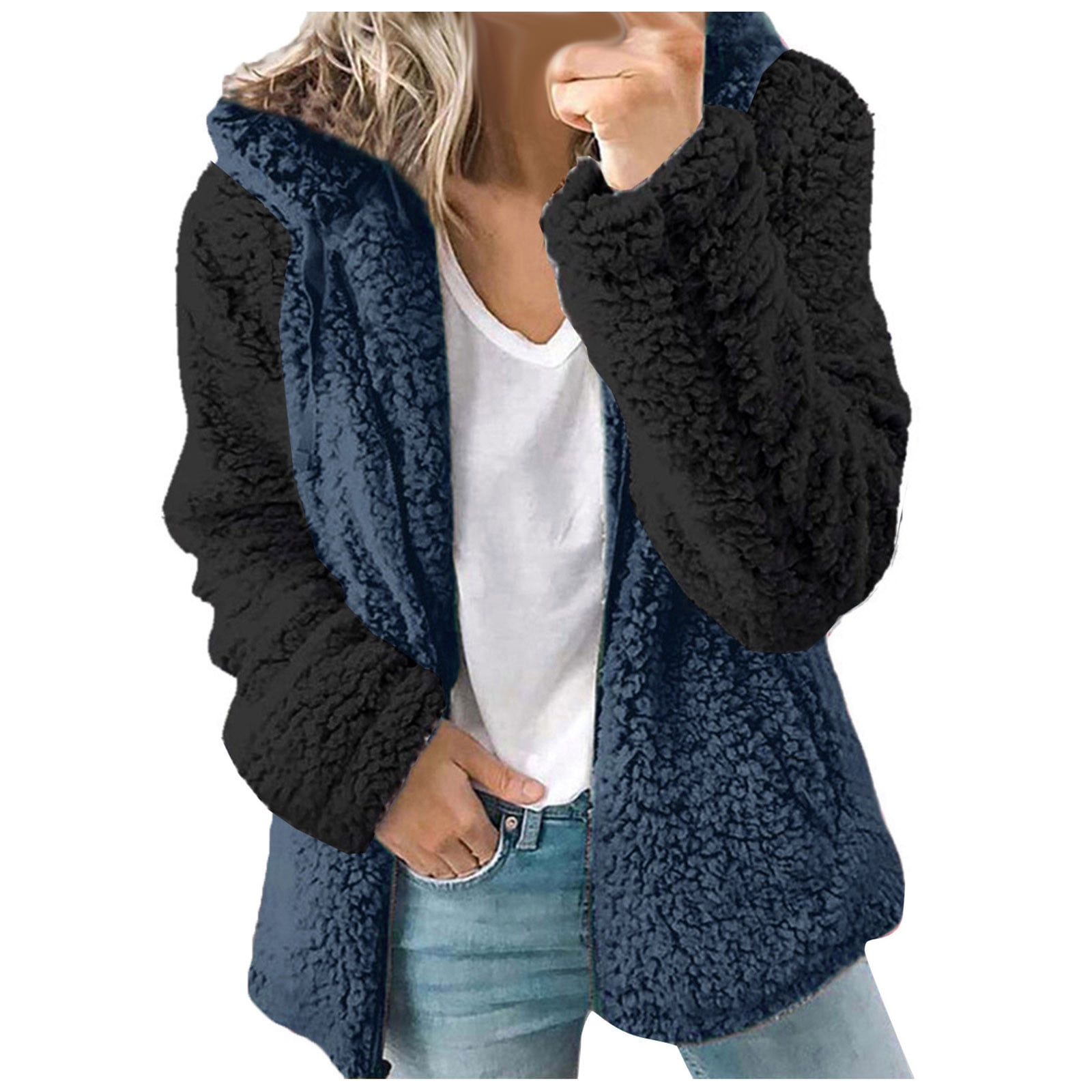 Womens Winter Coats Clearance Sale 2023,Womens 2023 Winter Fuzzy Fleece ...