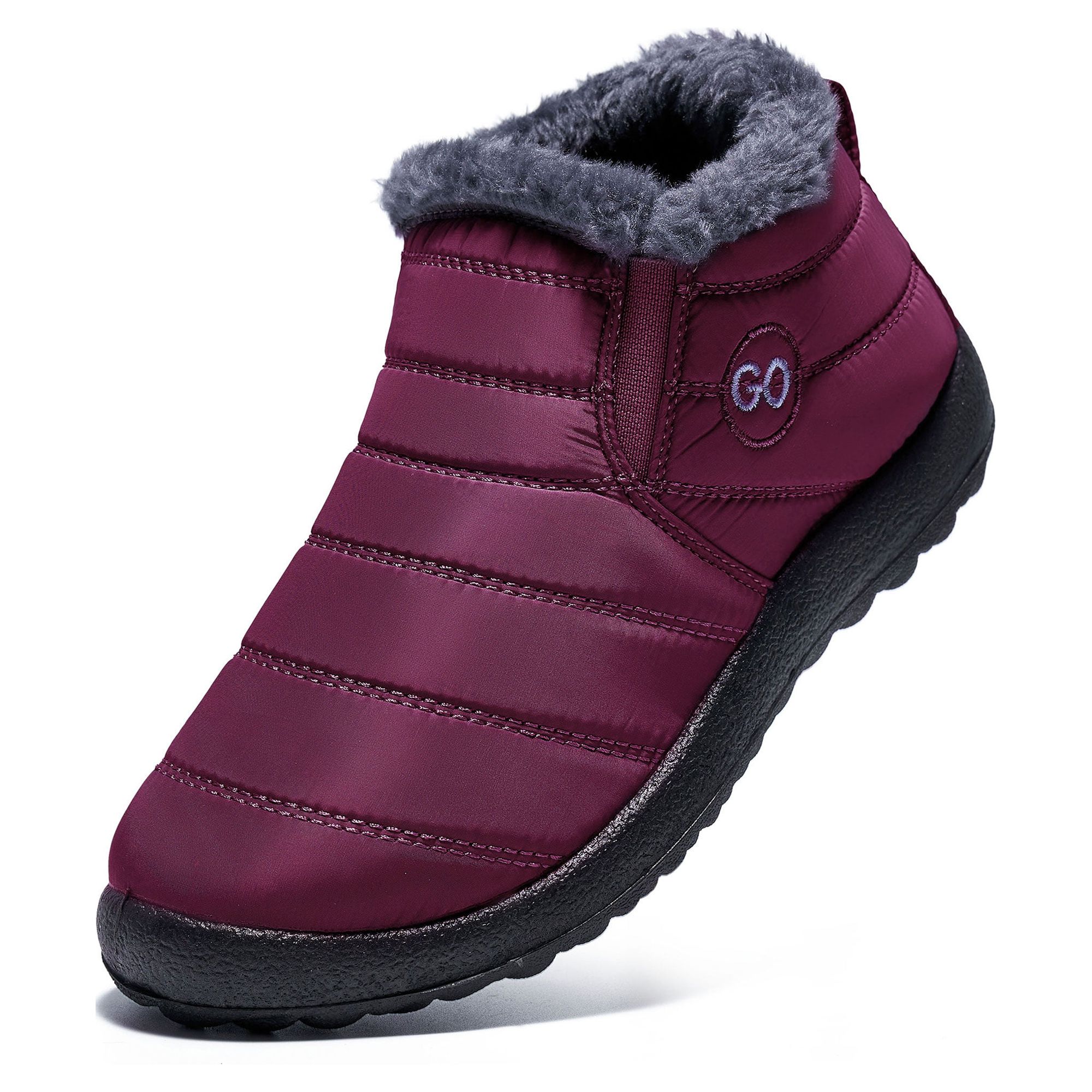 Mifater Winter Snow Boots for Women Warm Plush Lined Ankle Boots ...