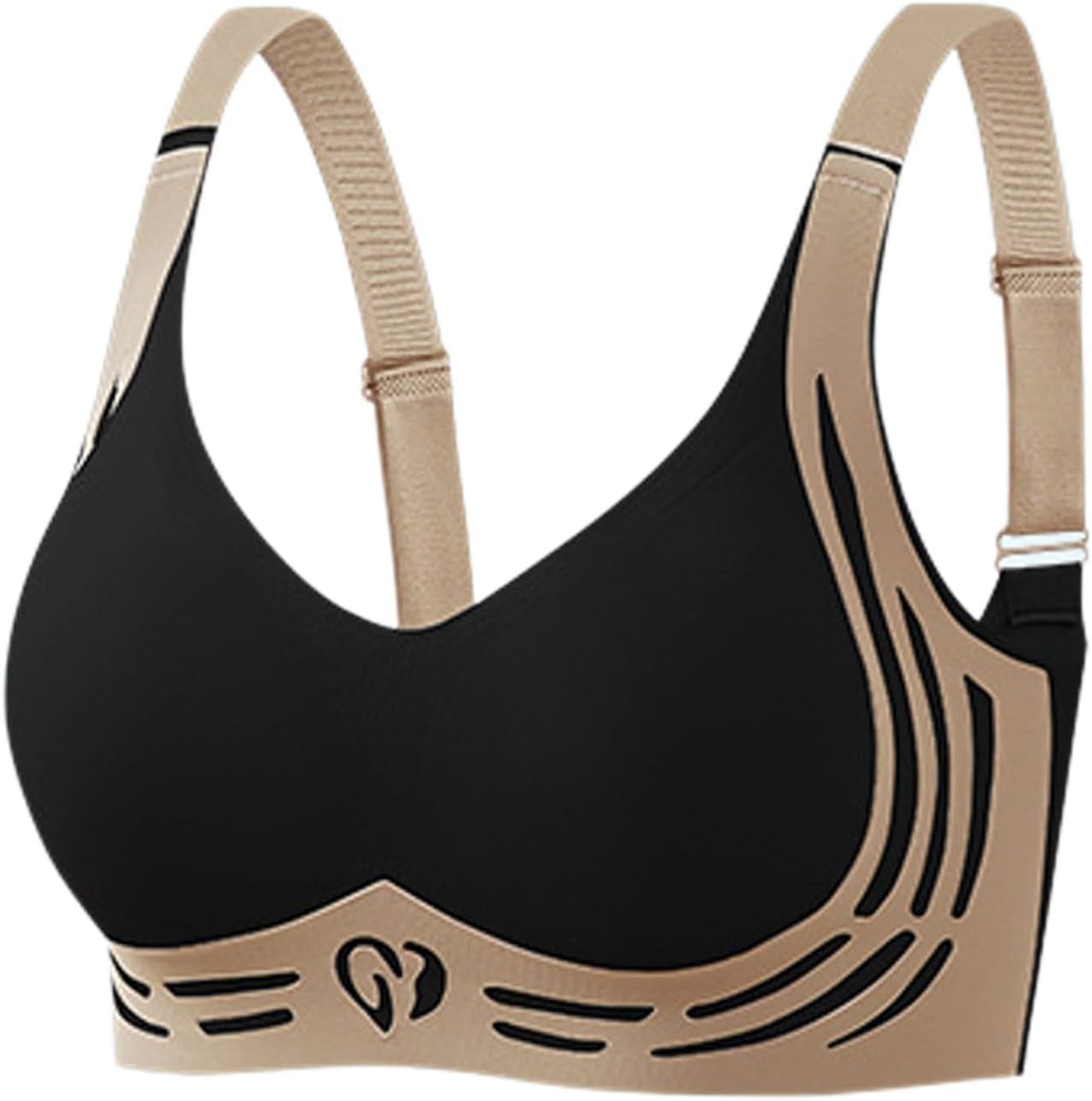 Womens Wireless Push Up Bra Seamless Super Gather Bra Anti Sagging ...