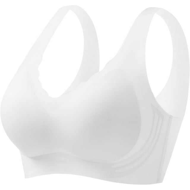 Womens Wireless Push Up Bra Seamless Super Gather Bra Anti Sagging