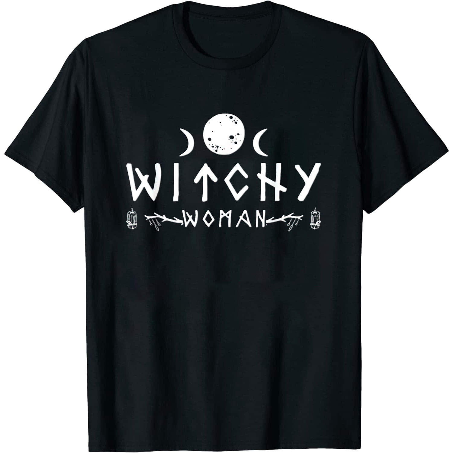 Womens Witchy Woman Witches Broom Witchcraft Witch-Trials Spells T ...