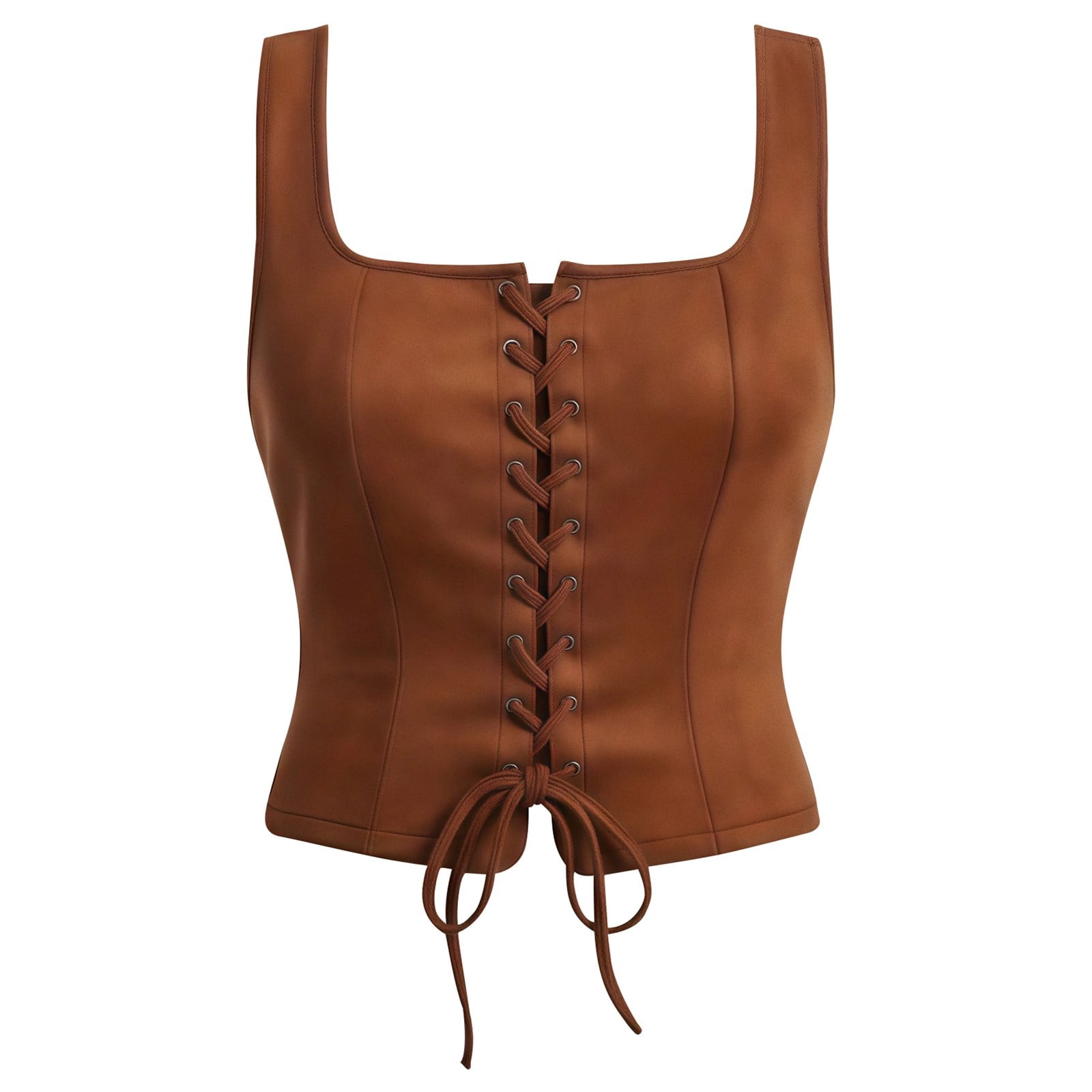Womens Work Shirts Court Dress Style Brown Belted Figure Hugging Beach ...