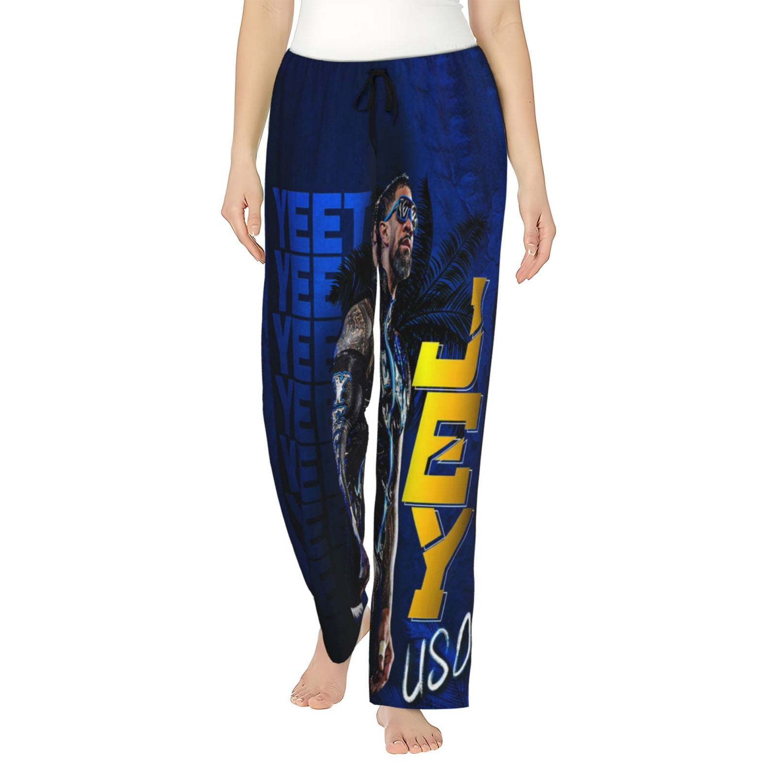 Womens Wrestler Jey US0 Pajama Pants Sleepwear Pajamas Vacation Sleep ...