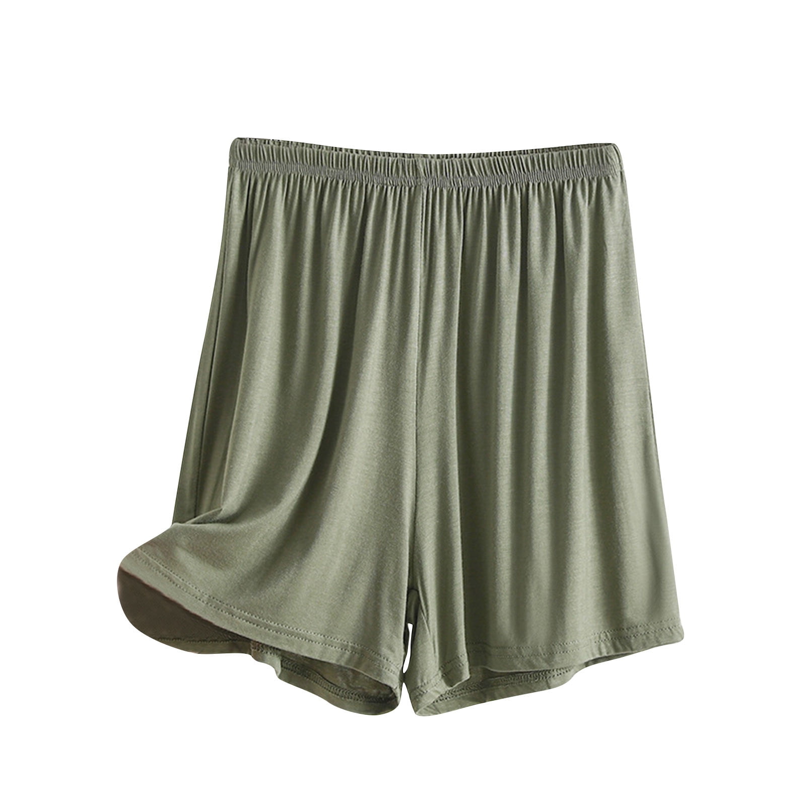 Womens Y2k Pajama Shorts Elastic Waist Baggy Boxers Cute Lounge Short ...