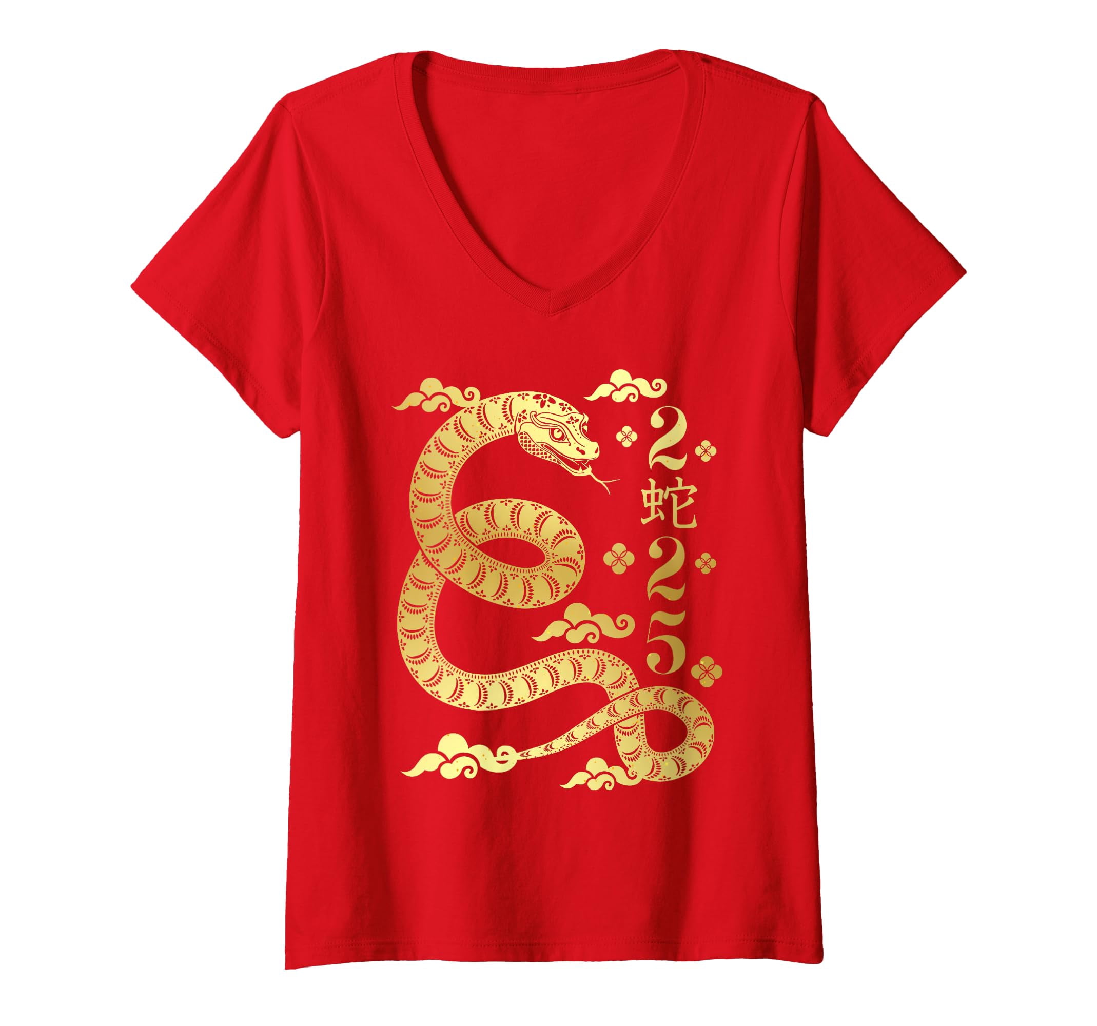 Womens Year Of The Snake 2025 / Snake / Happy Chinese New Year 2025 V ...