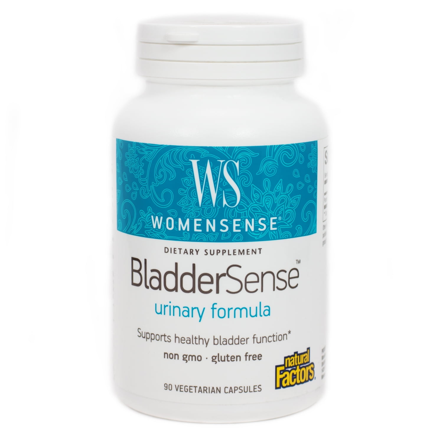 Natural Factors Womensense, BladderSense, 90 Vegetarian Capsules ...