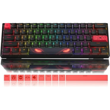 ZIYOU LANG T60 Wired 60% TKL Mechanical Gaming Keyboard with Led ...