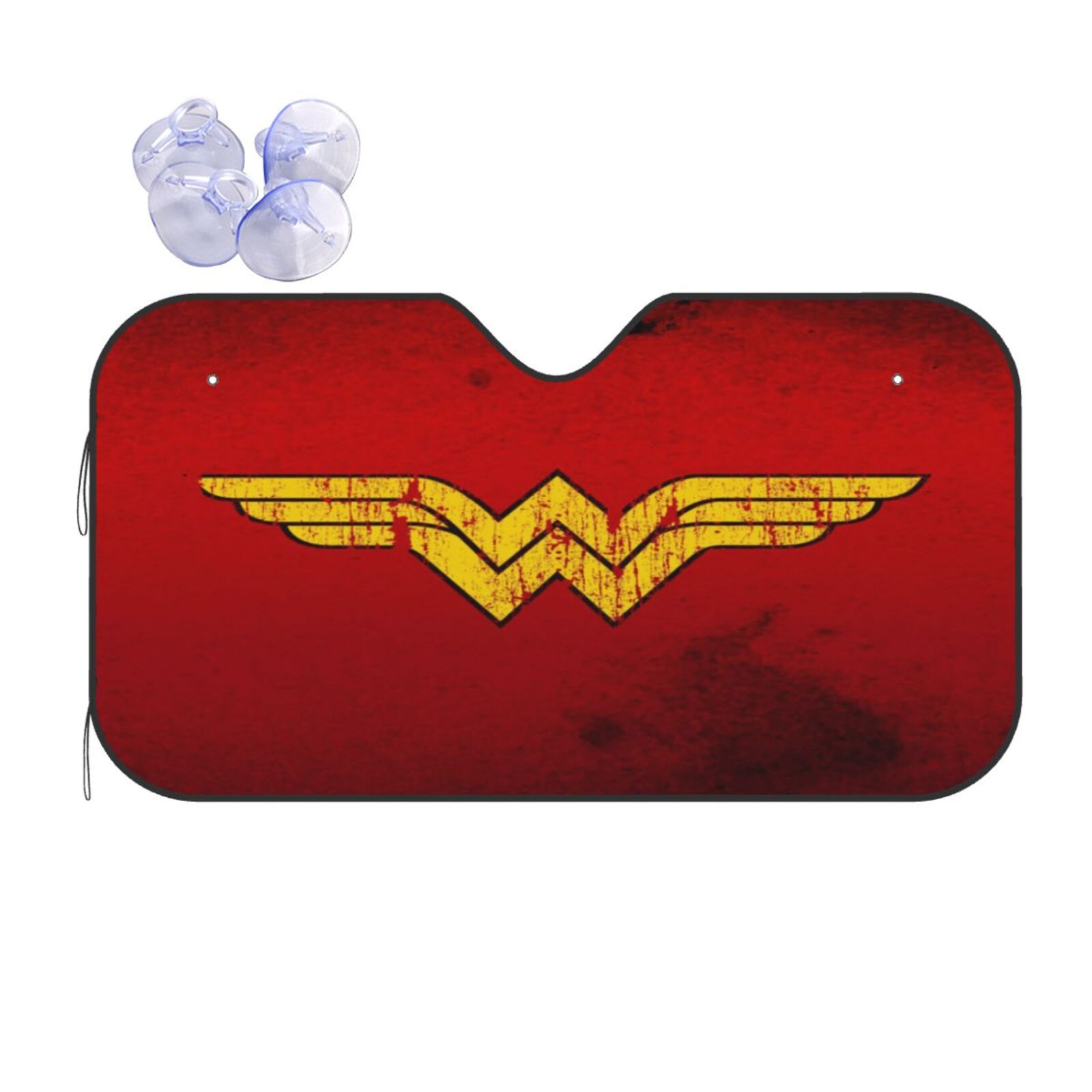 Won-der Women Car Sun Shade Windshield Cartoon Sun Shade for Car Truck ...