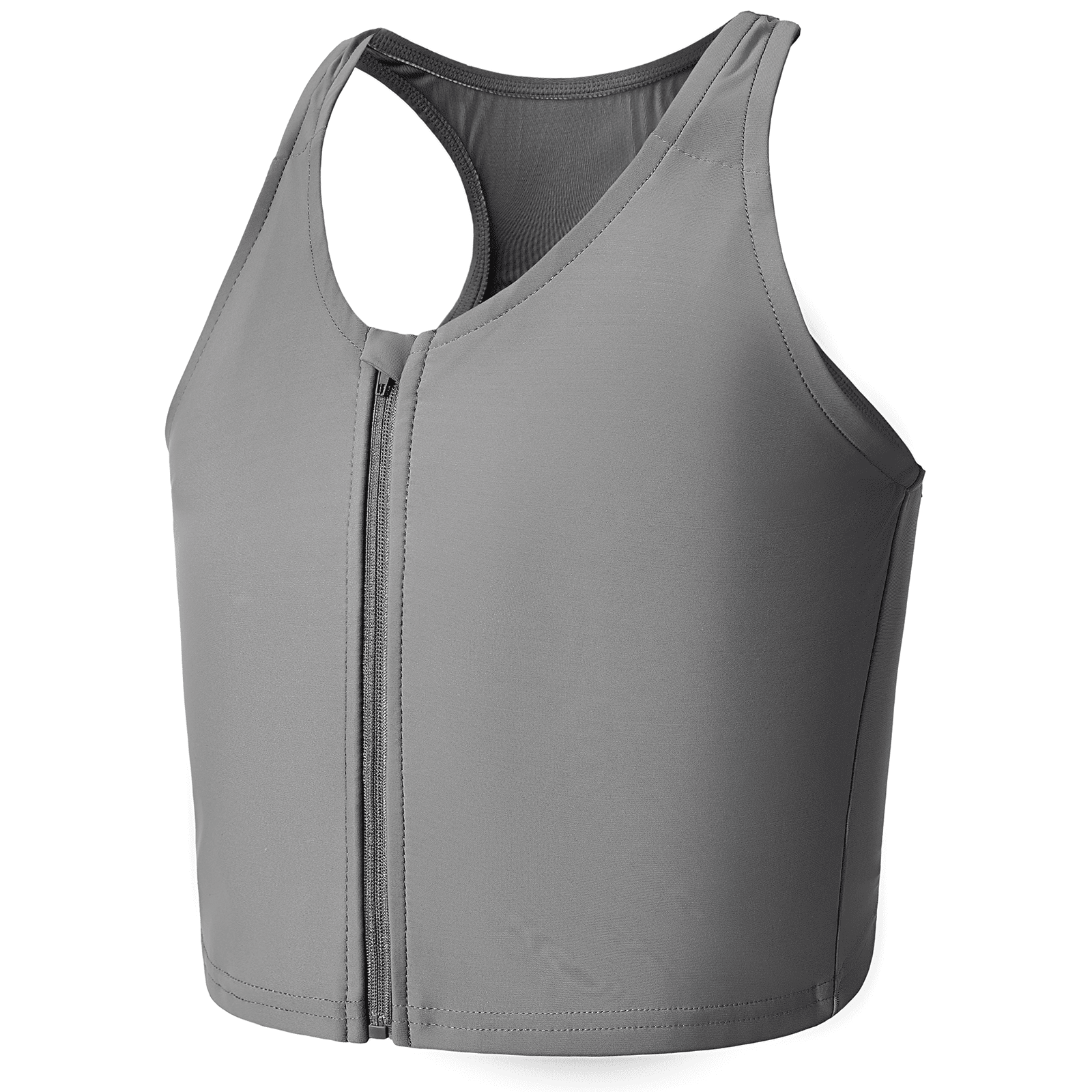 Wonababi chest binder for womens binder corset with zipper tank top ...