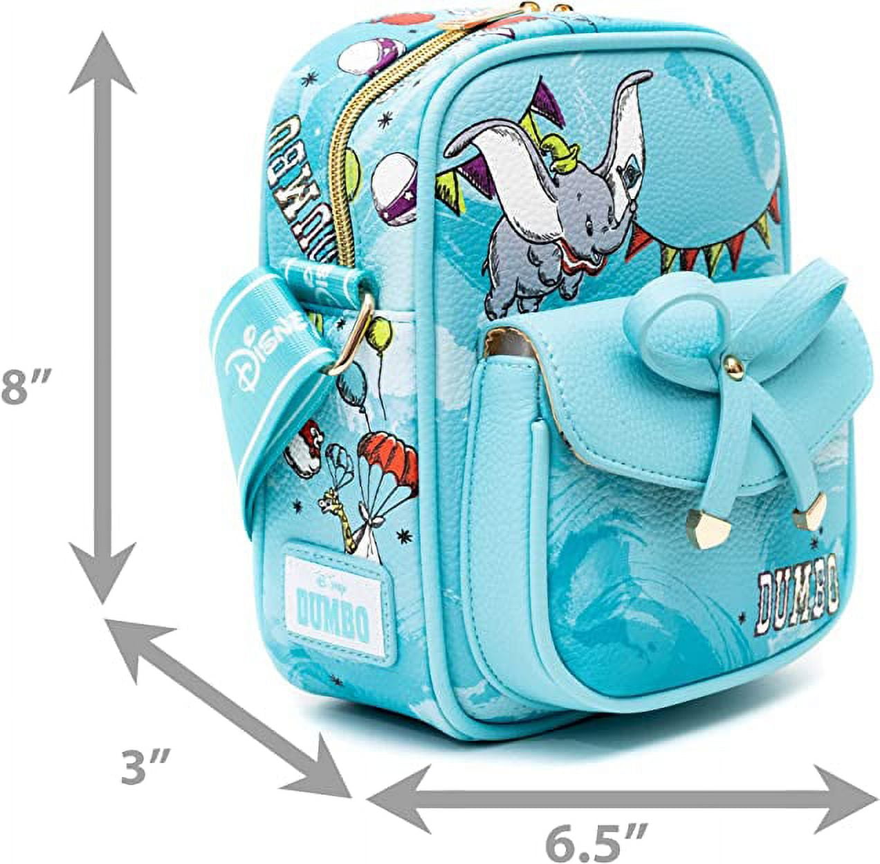 Wondapop Disney Dumbo Luxe 8" Crossbody Bag - Walmart.com