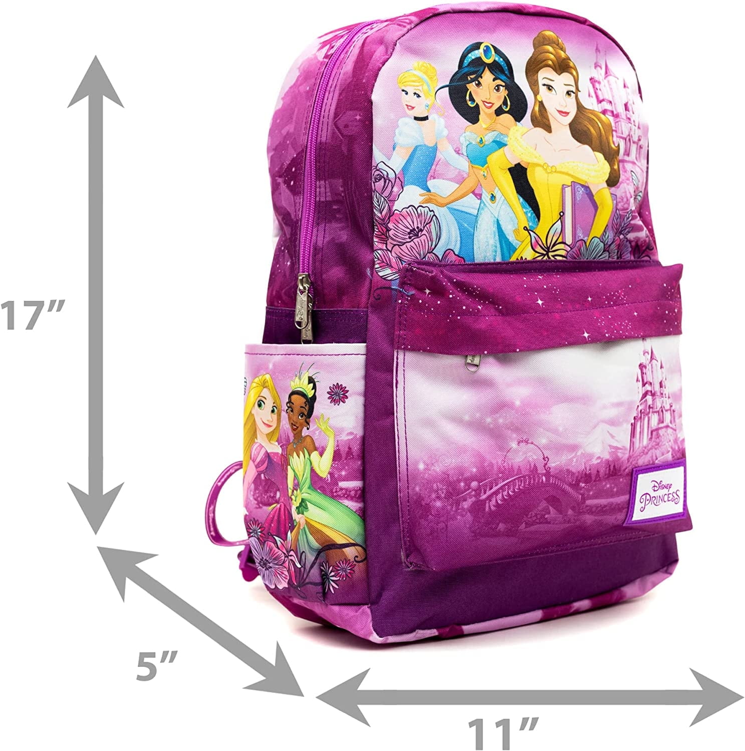 Wondapop Disney Princesses 17" Full Size Nylon Backpack - Walmart.com