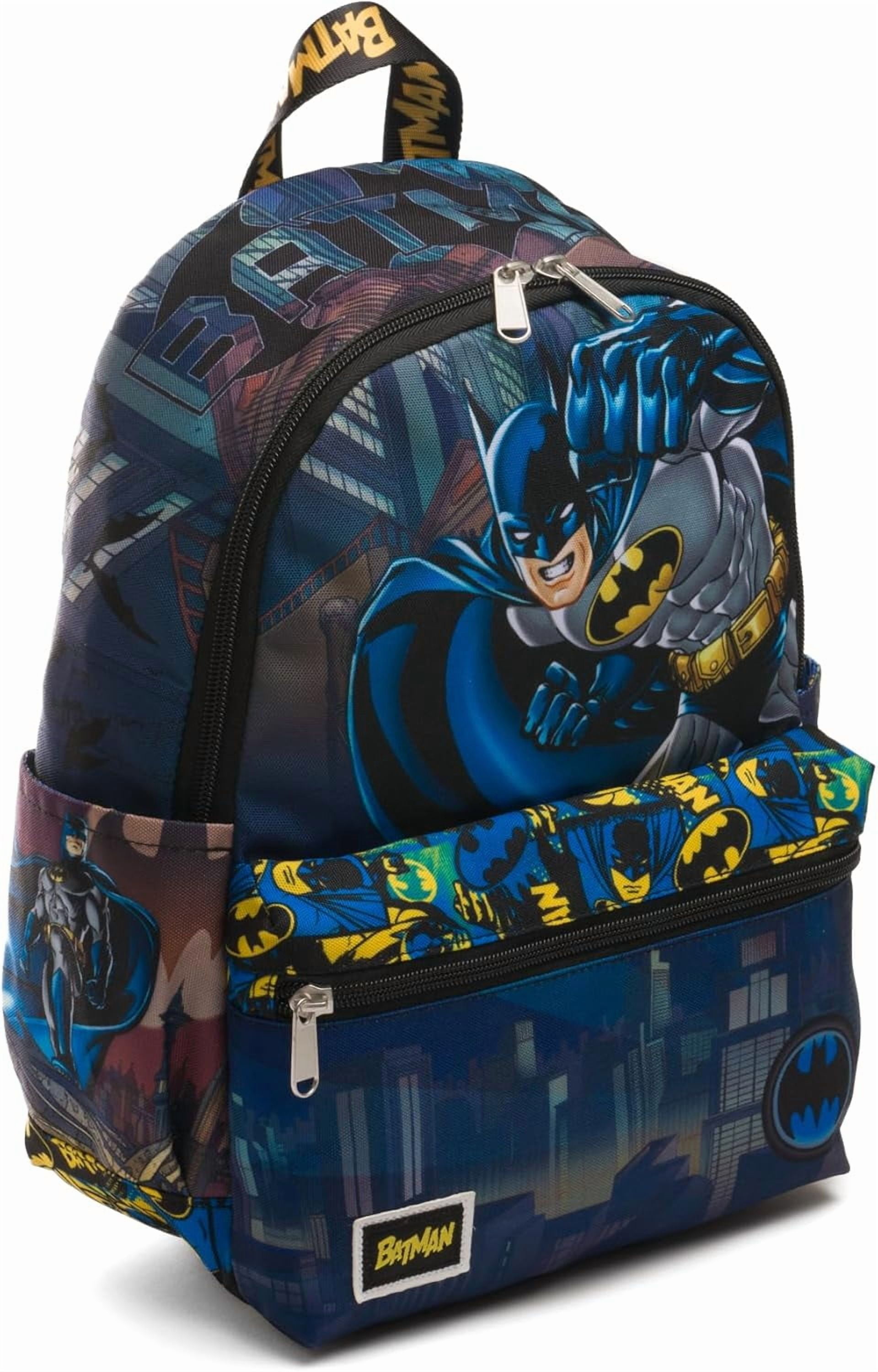 Wondapop Warner Bros Batman KaPow 13" Deluxe Nylon Daypack Backpack ...