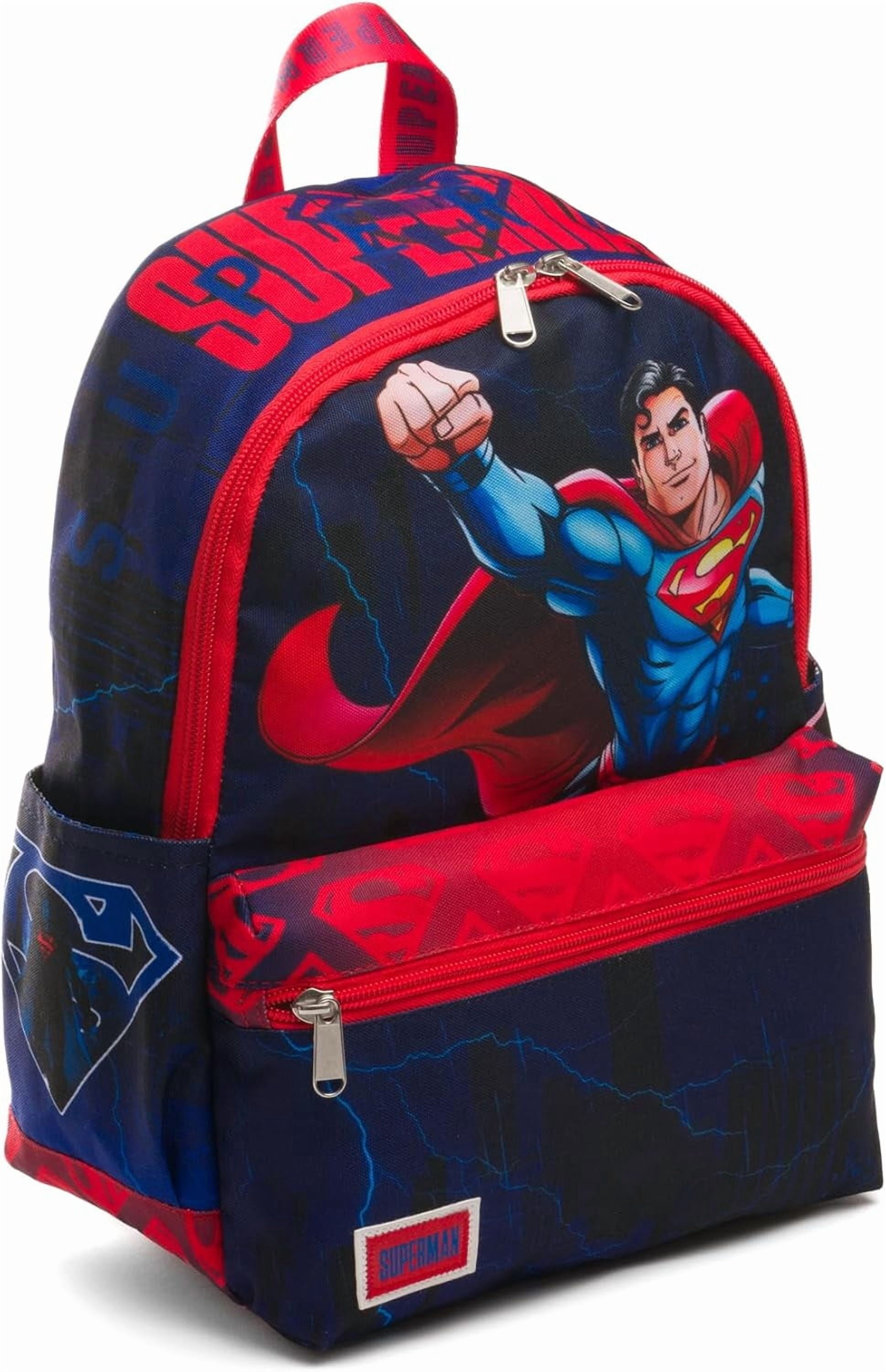 Wondapop Warner Bros Superman Up Up and Away 13" Deluxe Nylon Daypack ...