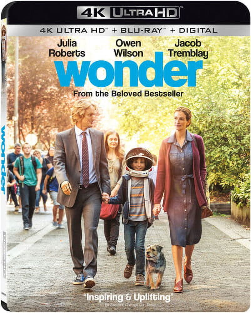Wonder (4K Ultra HD + Blu-ray) - Walmart.com
