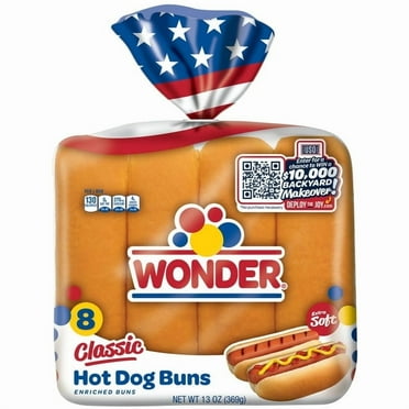 Wonder Bread Classic White Sandwich Bread, Sliced White Bread, 20 oz ...