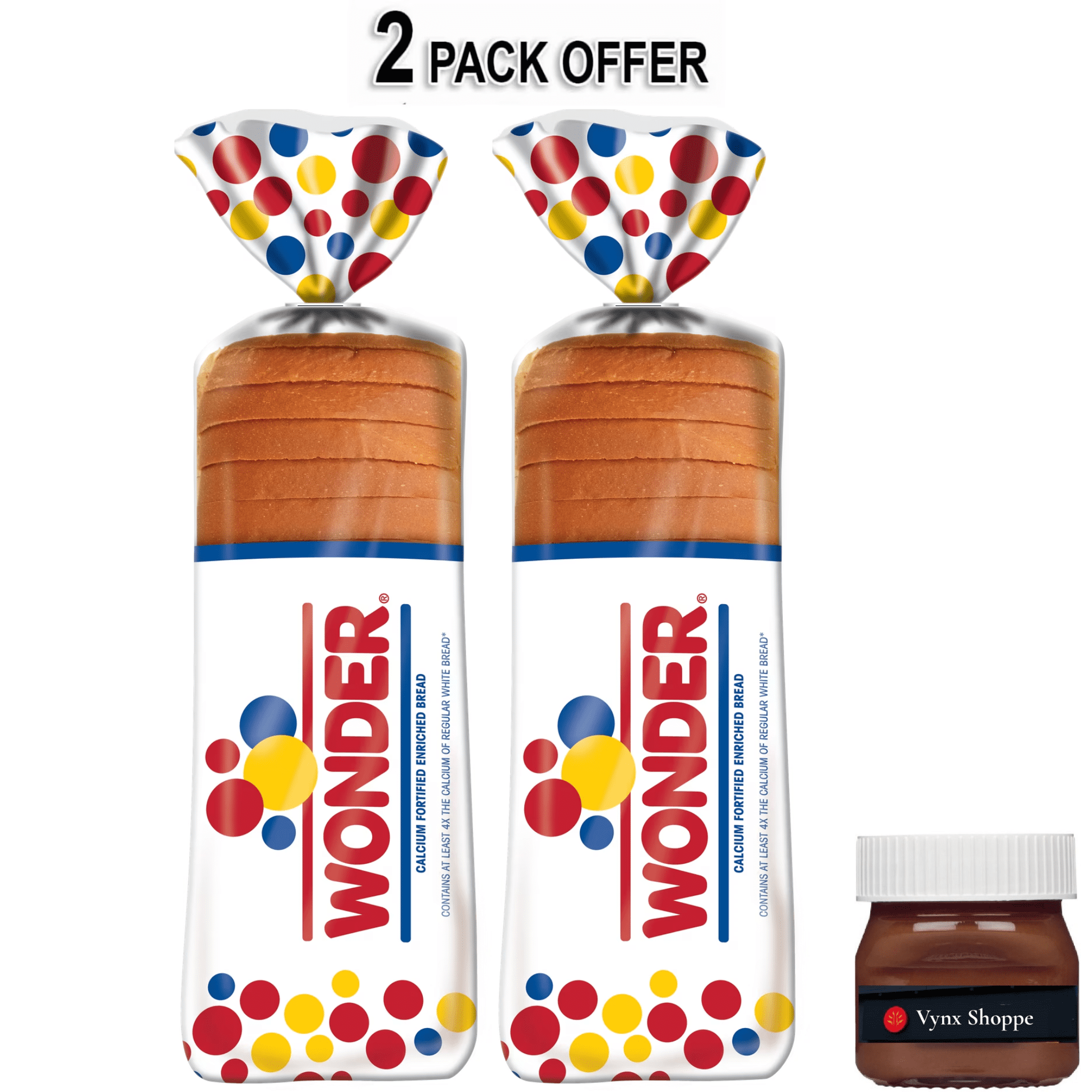 Wonder Bread Classic White Sandwich Bread, Sliced White Bread, 20 oz ...