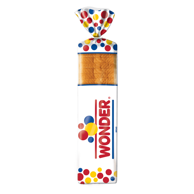 Wonder Bread Giant White Sandwich Bread, Sliced Loaf Bread, 24 oz ...