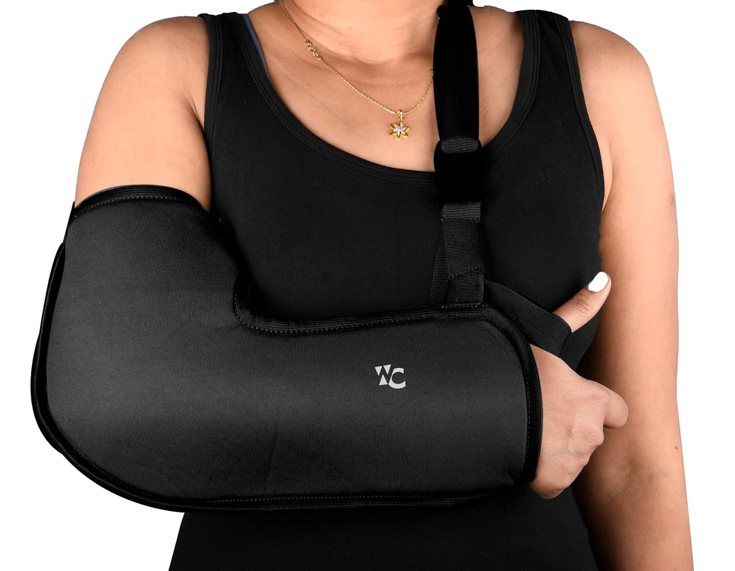 Wonder Care Arm Sling Breathable Fabric for Men and Women- Wrist Elbow ...