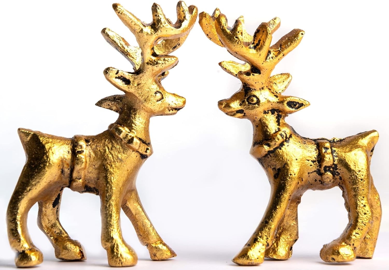 Wonder Care Christmas Reindeer Figurine | Home Decorations for Living ...