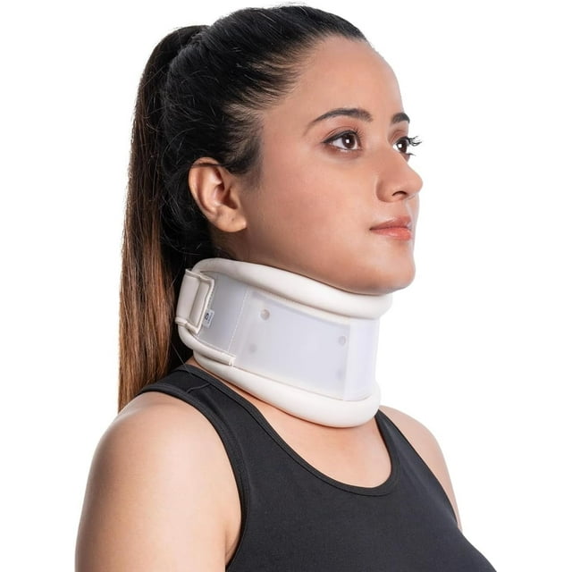 Wonder Care Rigid Cervical Collar Plastic Neck Support Brace Adjustable ...