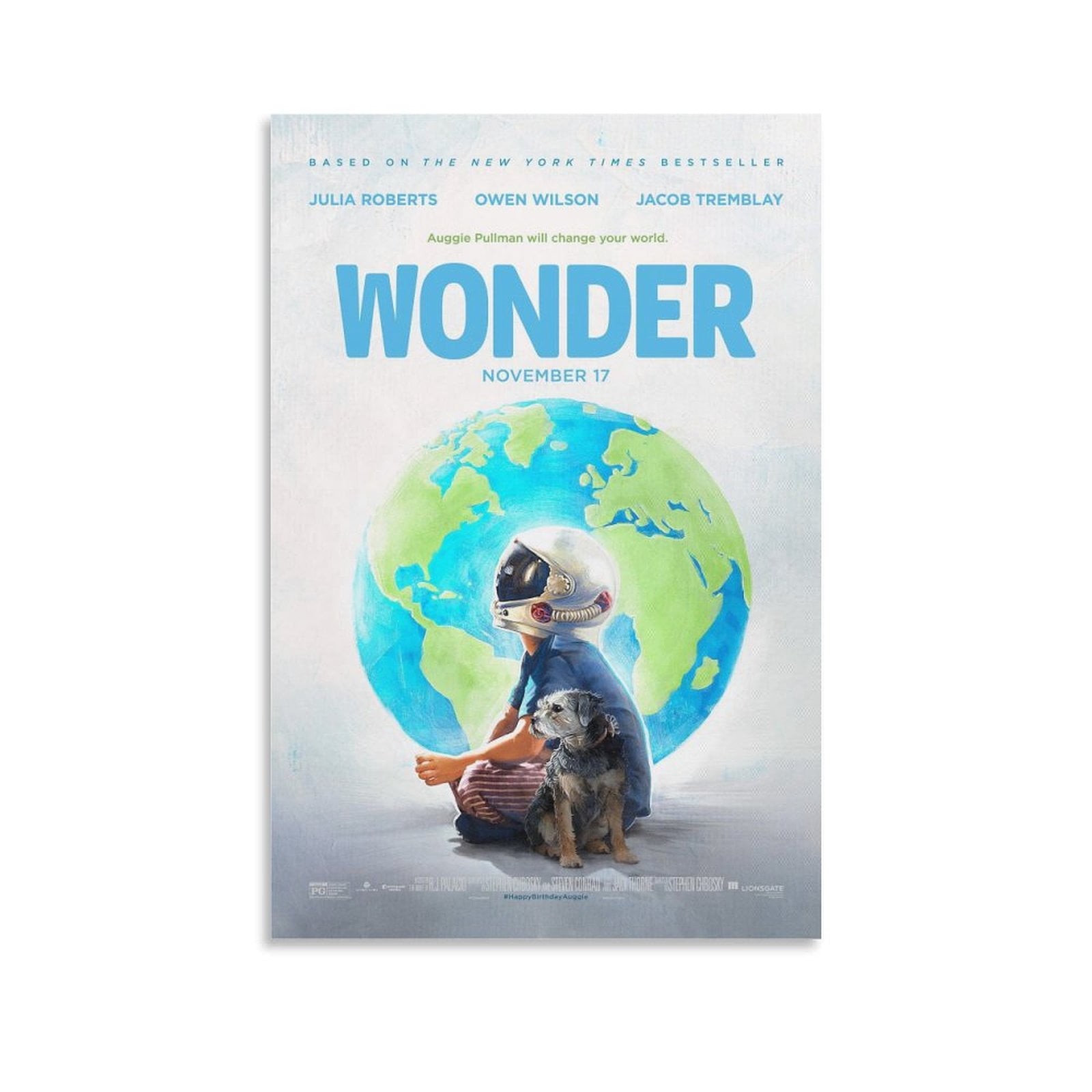 Wonder Classic Movie Poster Posters Wall Art Painting Canvas Gift ...