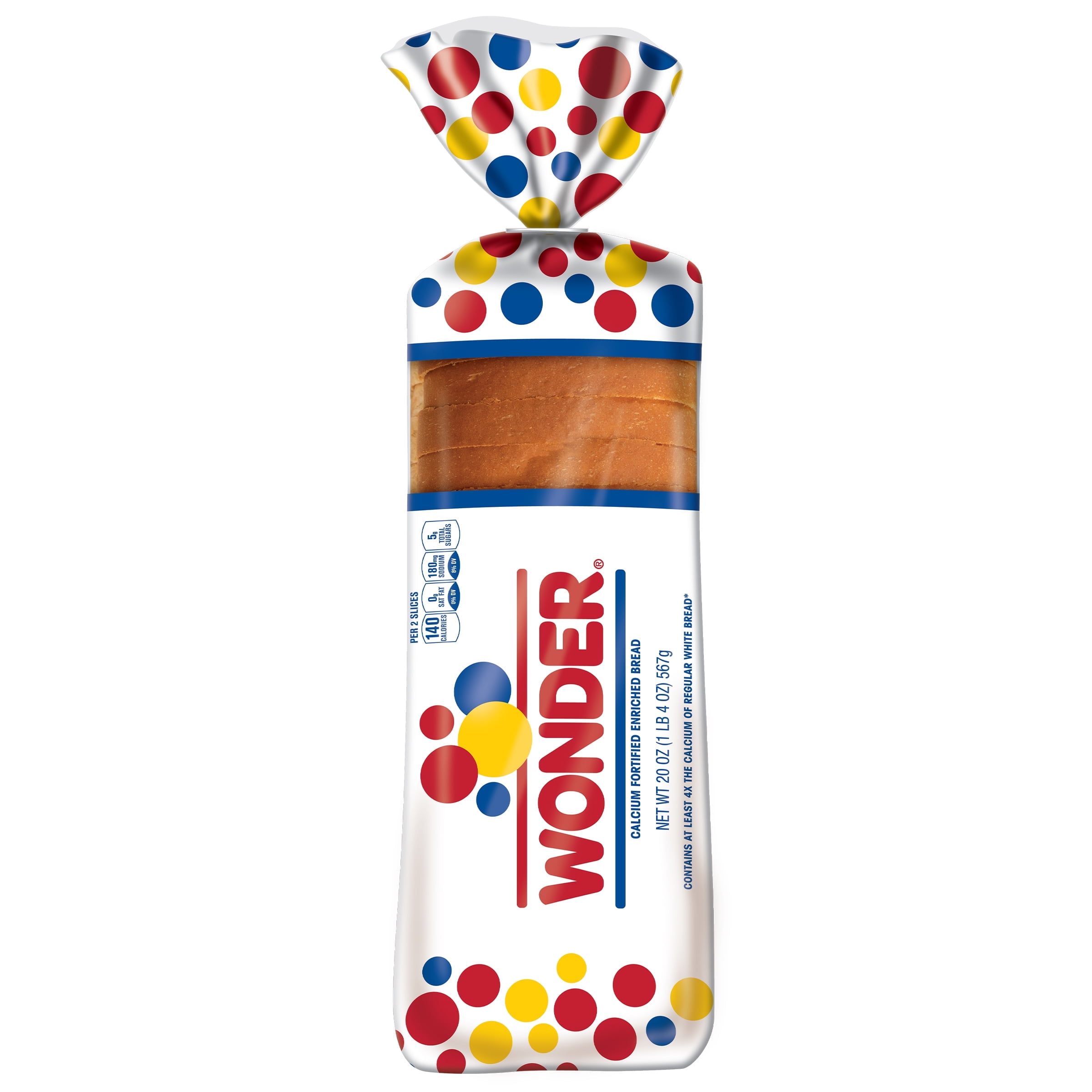 Wonder® Classic White 1PACK Bread 20 oz. Loaf - Walmart.com