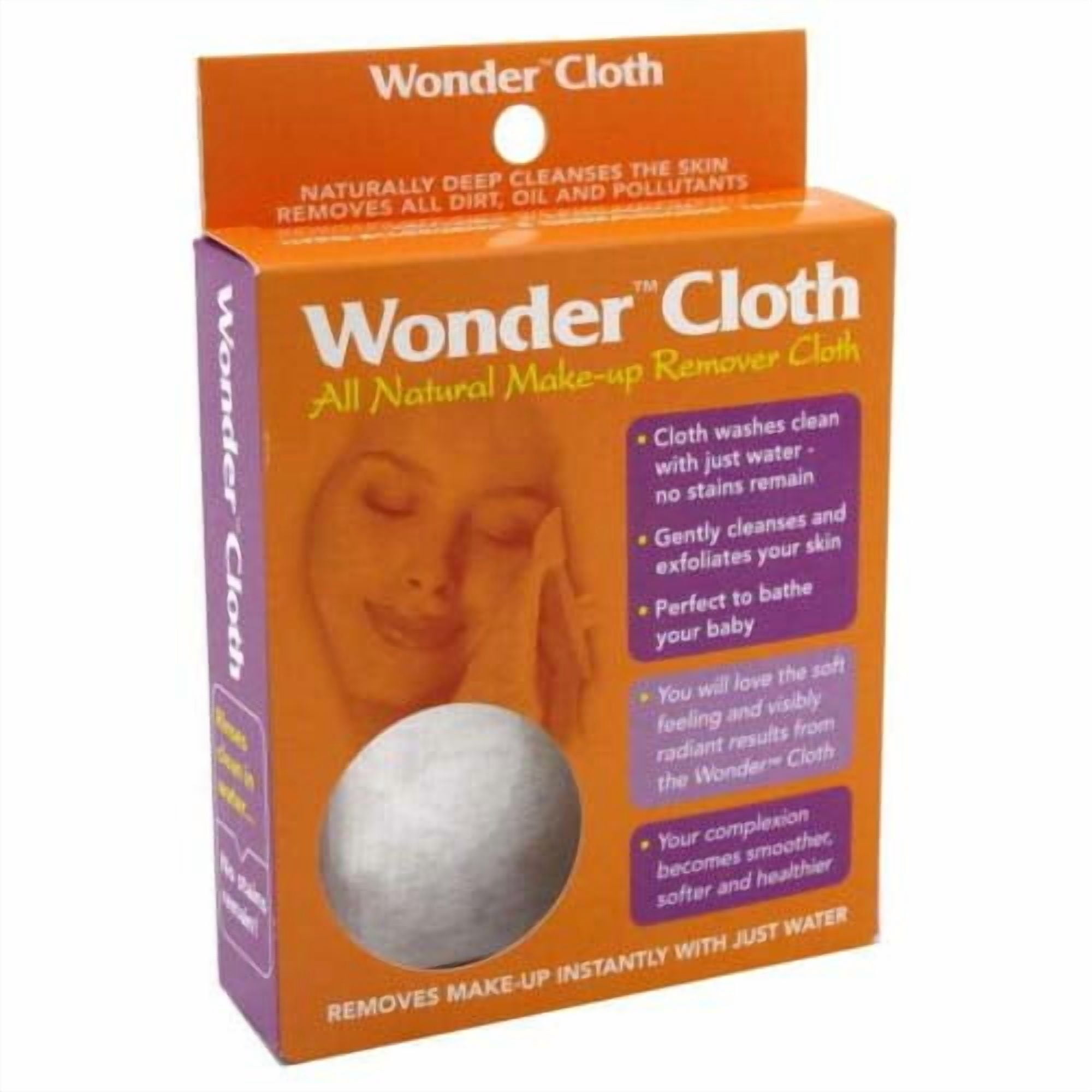 Wonder Cloth Reusable Makeup Remover Cloth for Deep Cleansing and ...