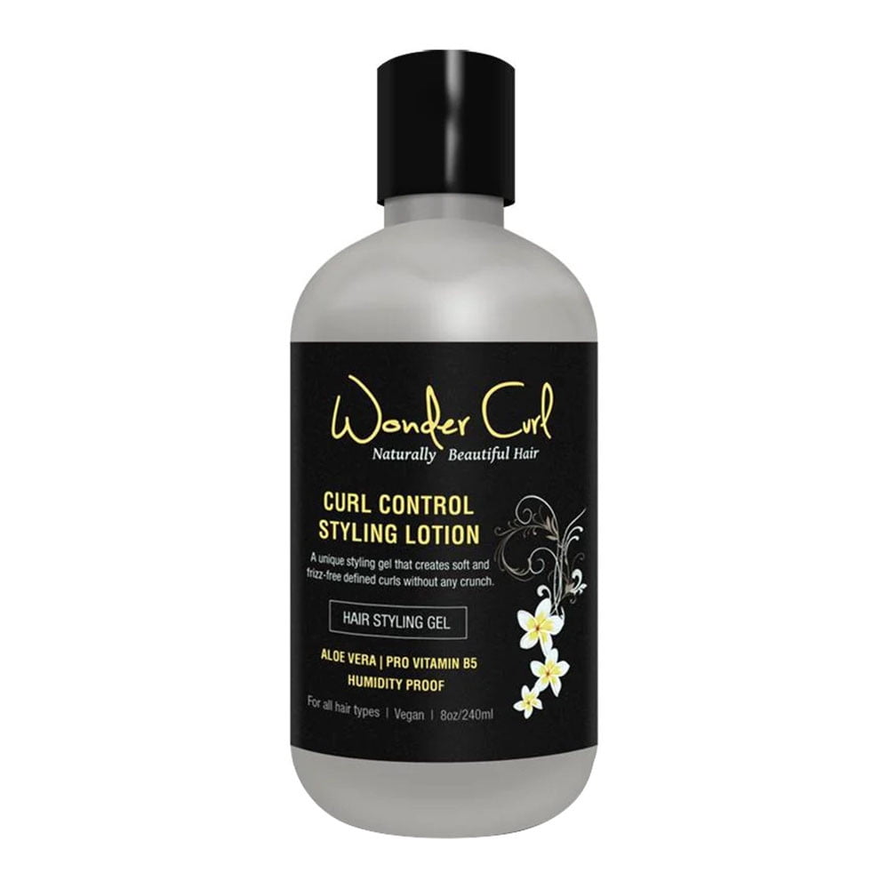 Wonder Curl Natural Curl Control Styling Lotion, 8 Oz - Walmart.com