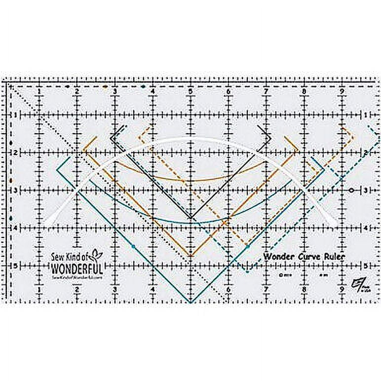 Wonder Curve Ruler by Jenny Pedigo and Helen Robinson of Sew Kind of ...