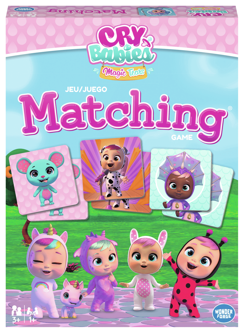 Wonder Forge Crybabies Matching Game for Girls & Boys Ages 3 and up - a ...