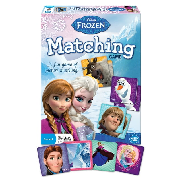Wonder Forge Disney Frozen Matching Game for Kids Ages 3+ | One or more ...