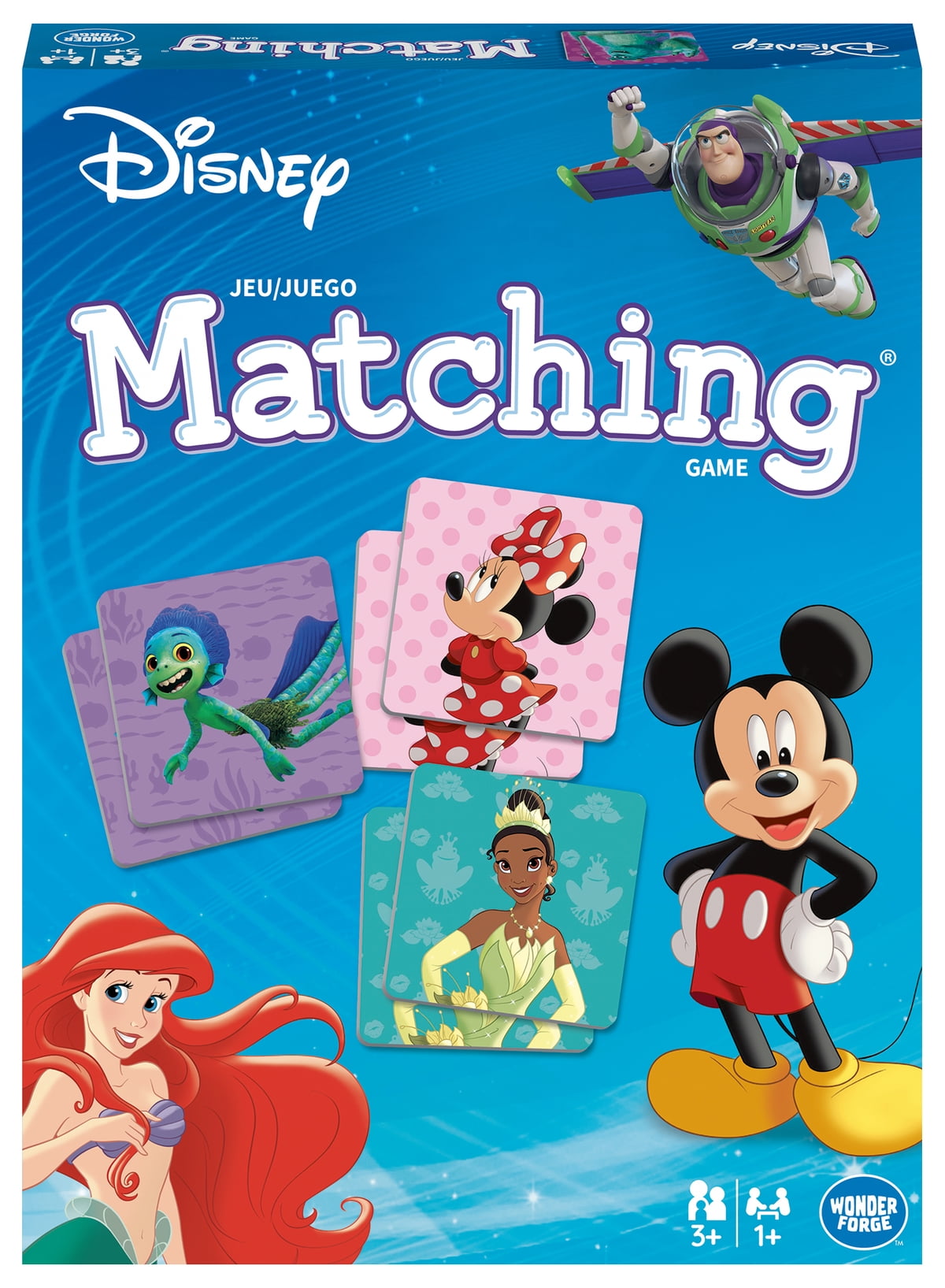 Wonder Forge Disney Matching Game for Girls & Boys Ages 3 and up - a ...