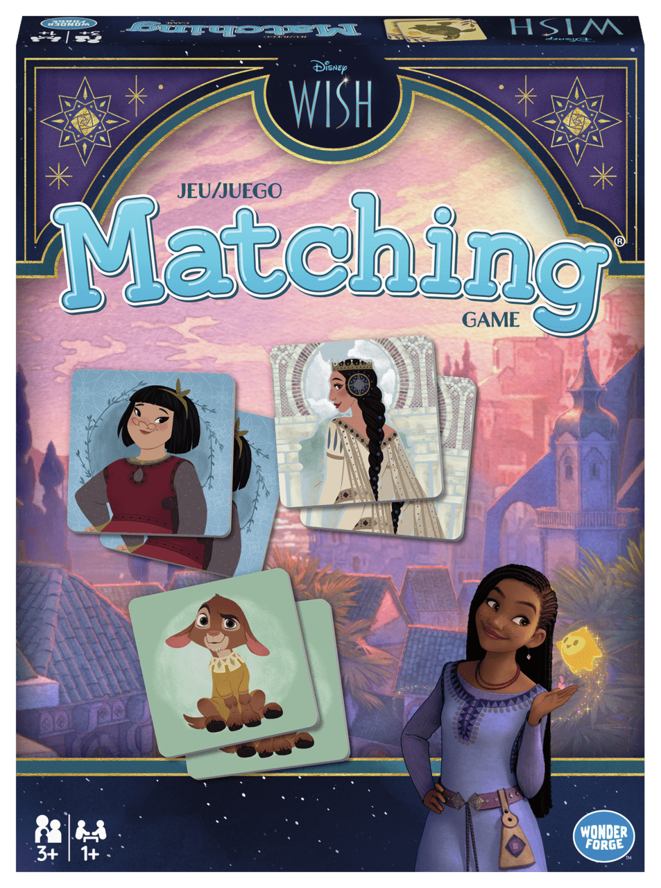 Wonder Forge Disney Wish Matching Game for Girls & Boys Ages 3+, Fun ...