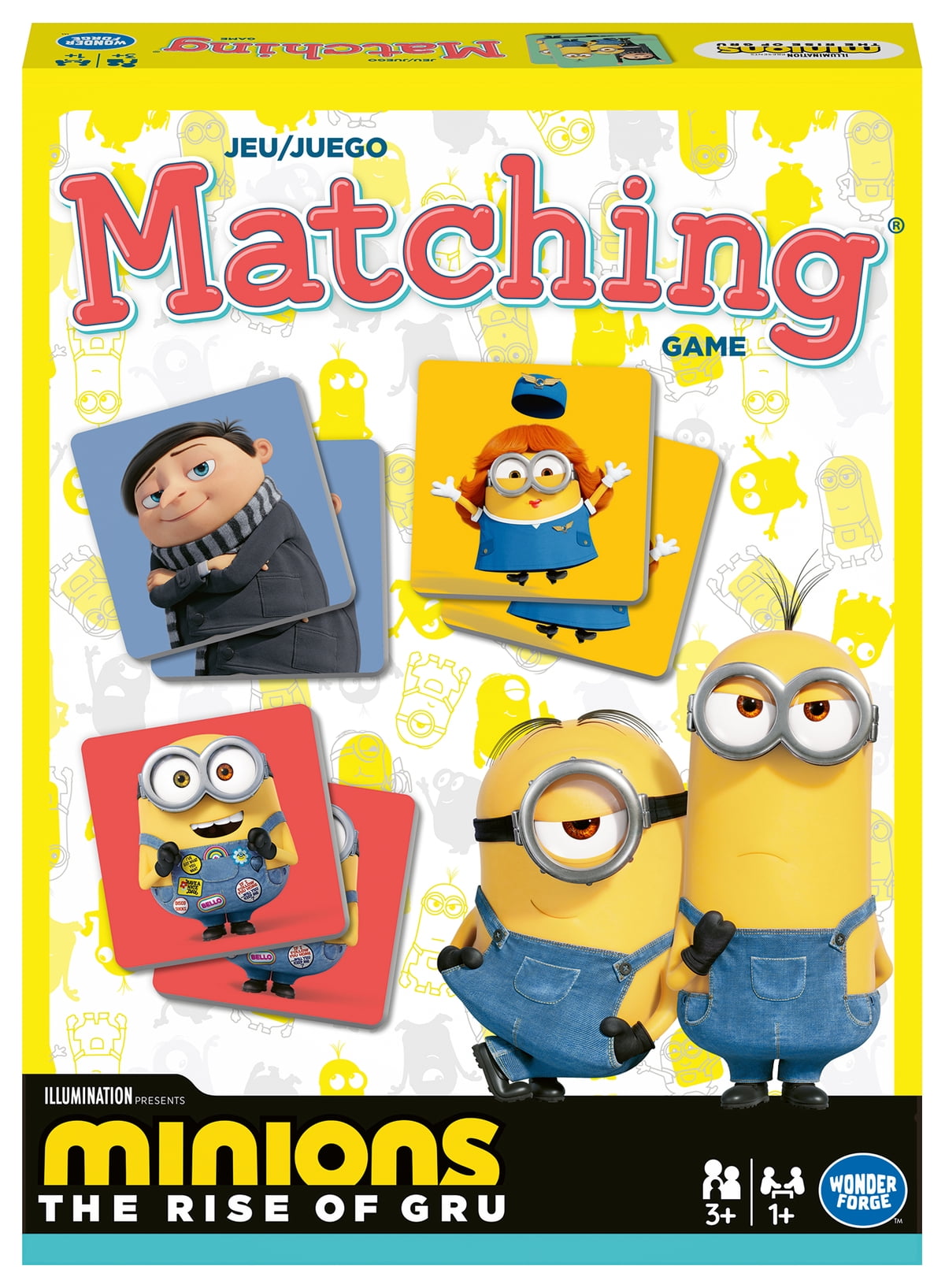 Wonder Forge Minions Matching Game for Kids Ages 3+ - Board Game with ...
