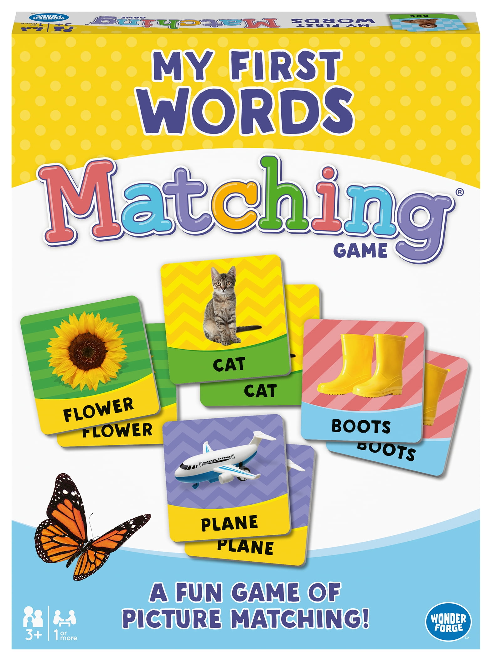Wonder Forge My 1st Words Matching Game for Kids Ages 3+ - Fun ...