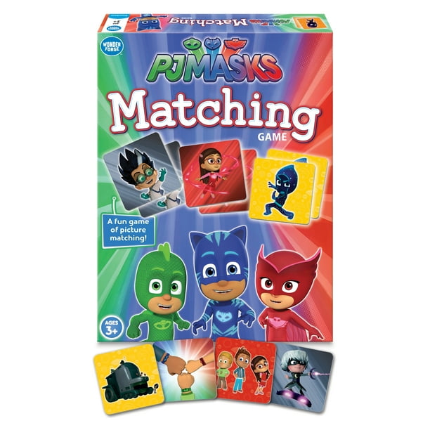 Wonder Forge PJ Masks Matching Game - Walmart.com