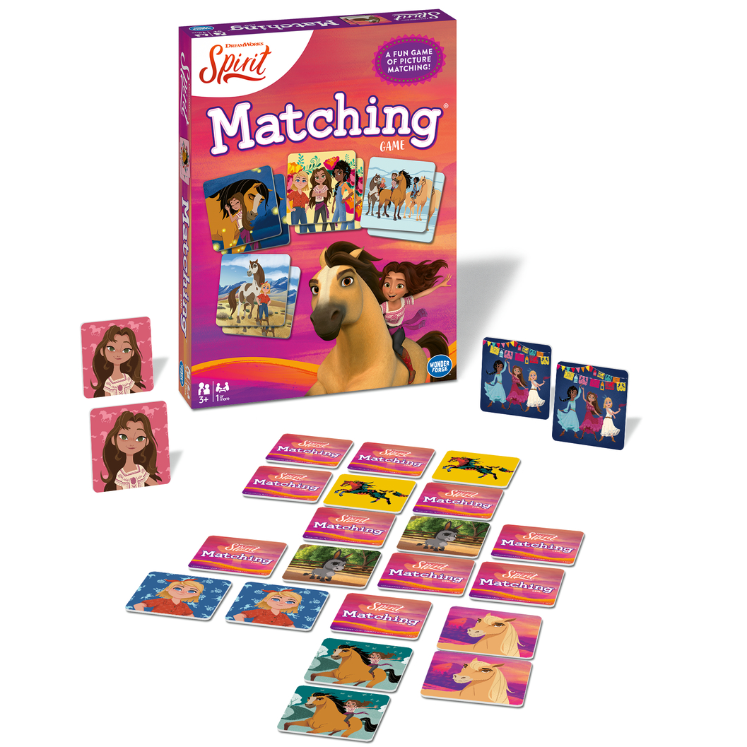 Wonder Forge Spirit Matching Game for Kids Ages 3+ with 72 Memory Tiles ...