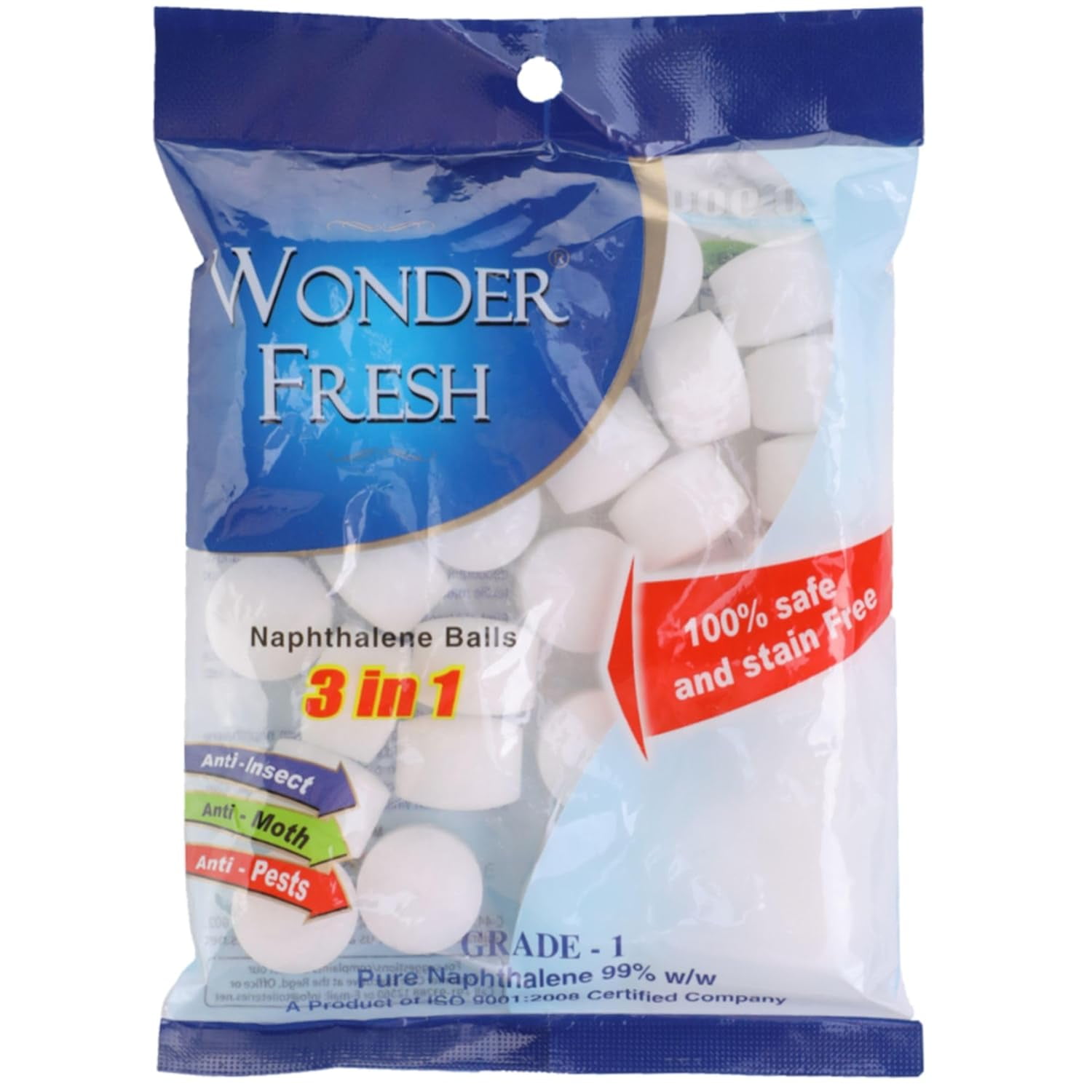 Wonder Fresh Naphthalene Balls Phenyl Goli Mothballs for Home ...