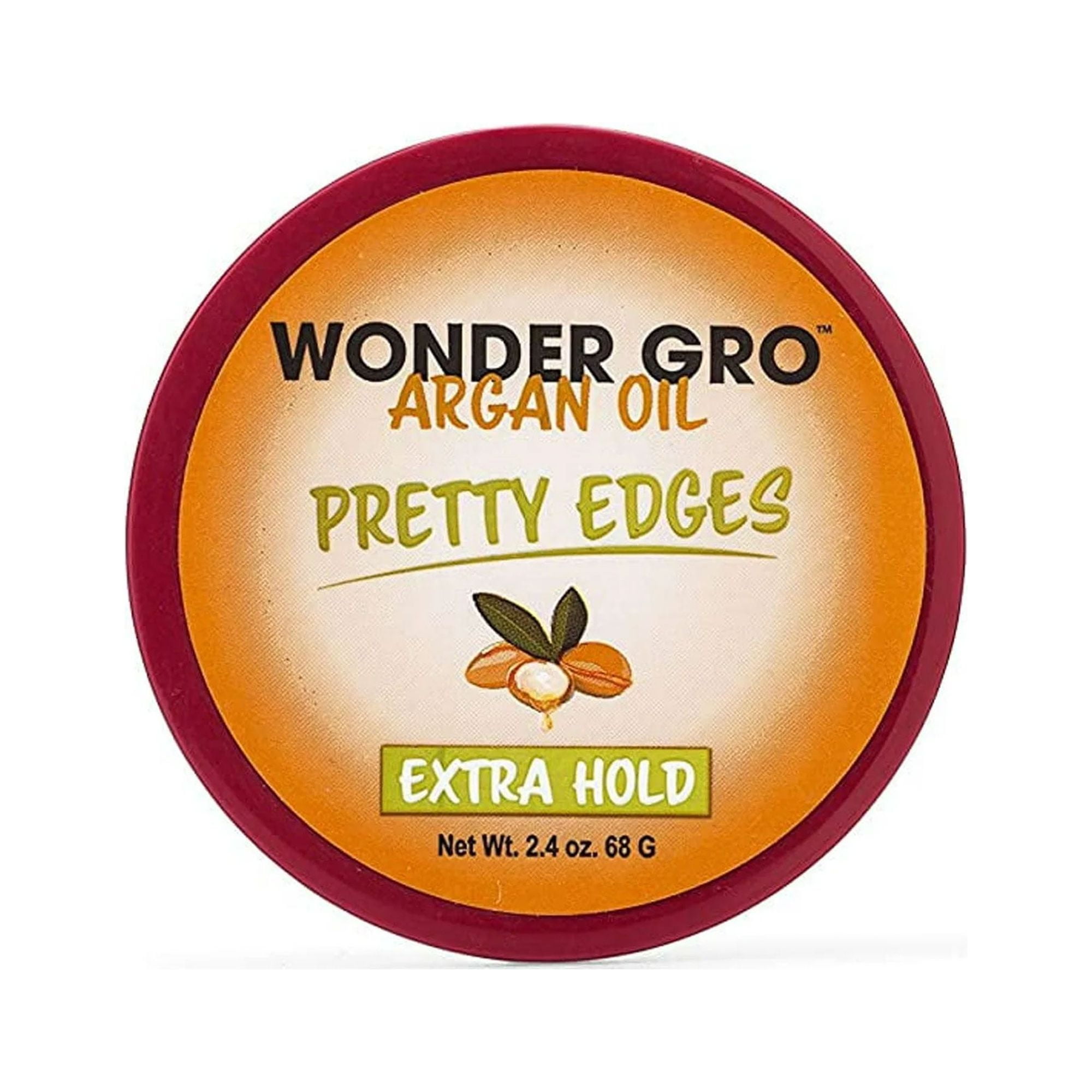 Wonder Gro Argan Oil Pretty Edges Extra Hold 2.4 Oz., Pack of 6 ...