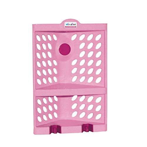 Wonder Homeware Bathroom Corner Rack Small Pink Standard - Walmart.com