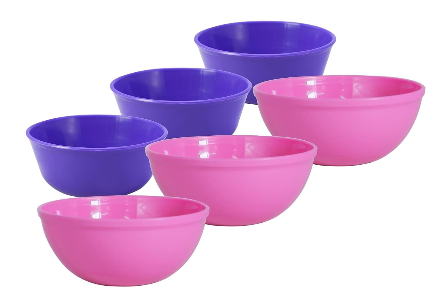 Wonder Homeware Prime Sigma Combo Microwave Safe Bowls Set of 6 pc 650 ...