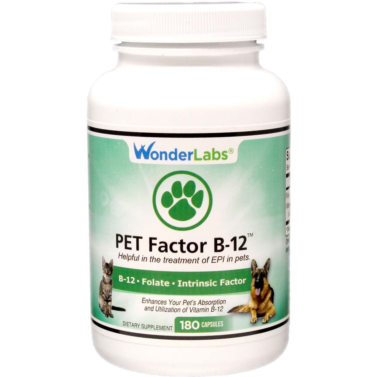 PET Factor B-12 Supplement for Dogs & Cats: B-12, Folic Acid, Intrinsic ...