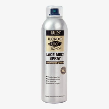 Wonder Lace Melt Aerosol Spray | Preserves Edges & Undetectable Lace ...