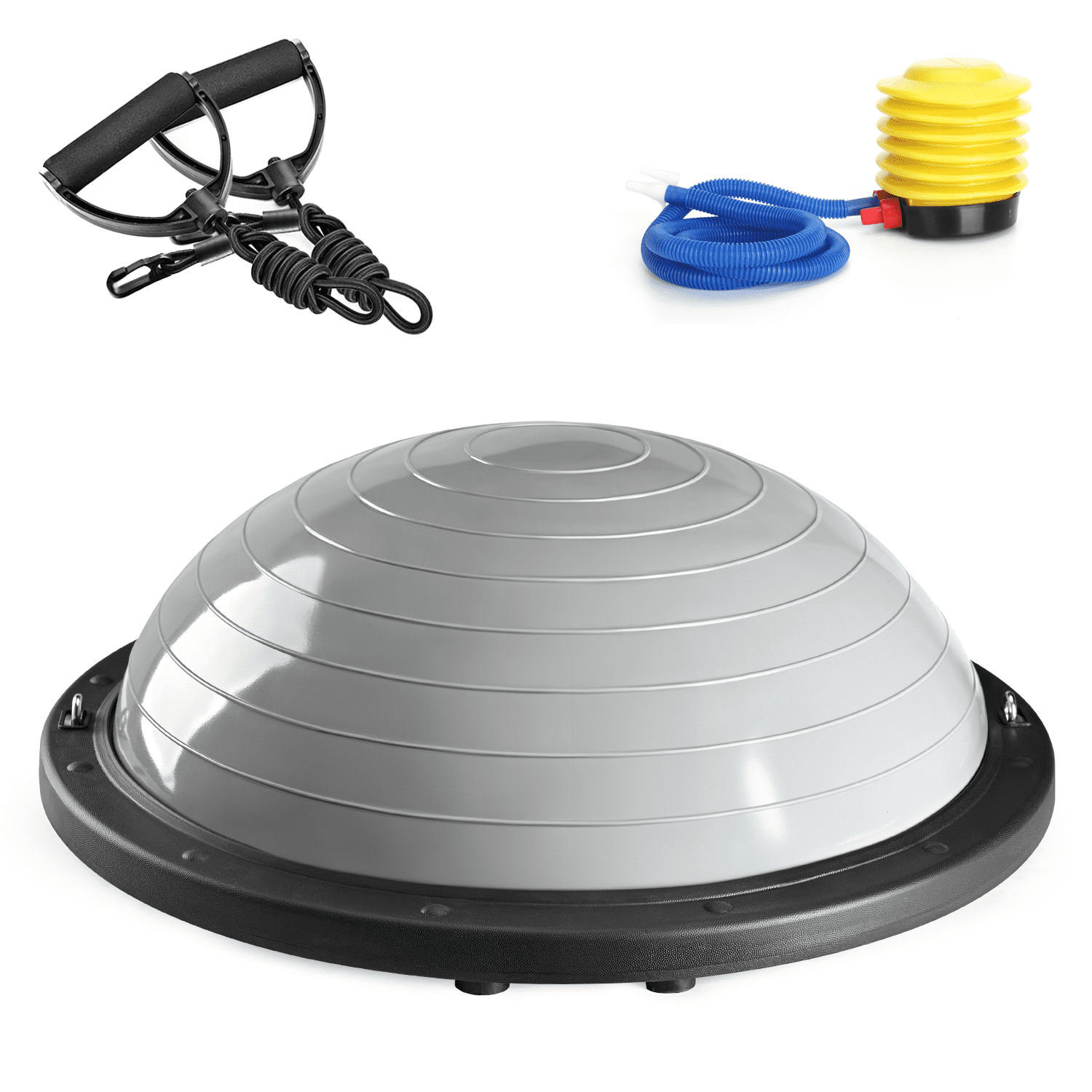 Wonder Maxi Balance Ball Trainer with Resistance Bands & Foot Pump ...